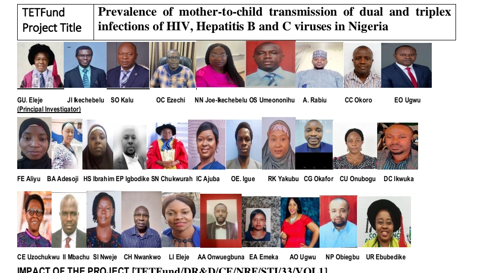 Prevalence of mother-to-child transmission of dual and triplex ...